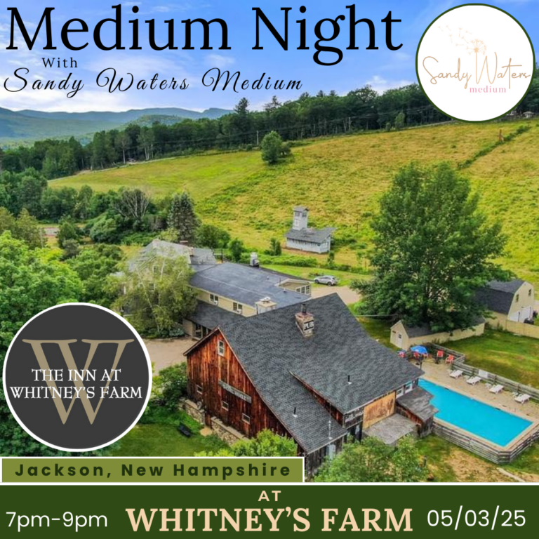 Events - Sandy Waters Medium